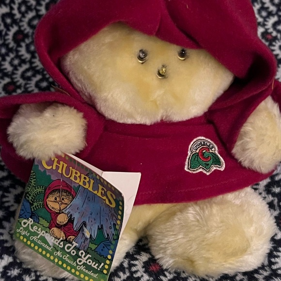 Chubbles | Toys | Plush Toy With Red Hood | Poshmark